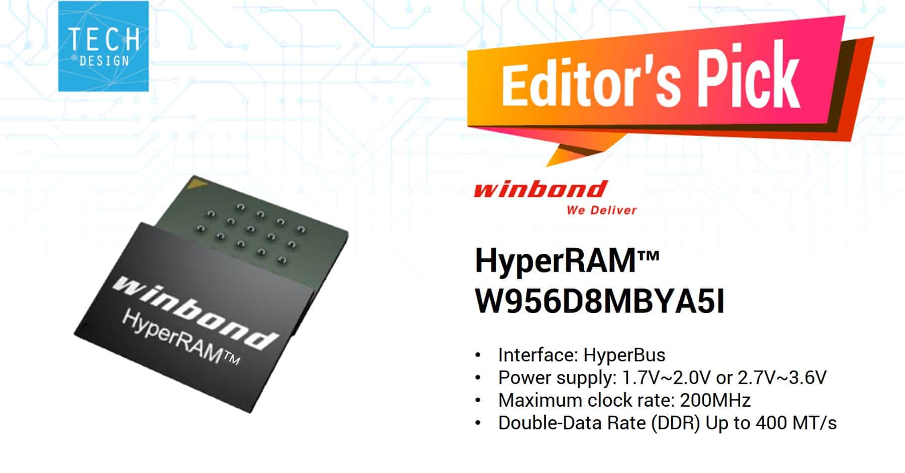 Why Choose Winbond HyperRAM for Low Power IoT Products?
