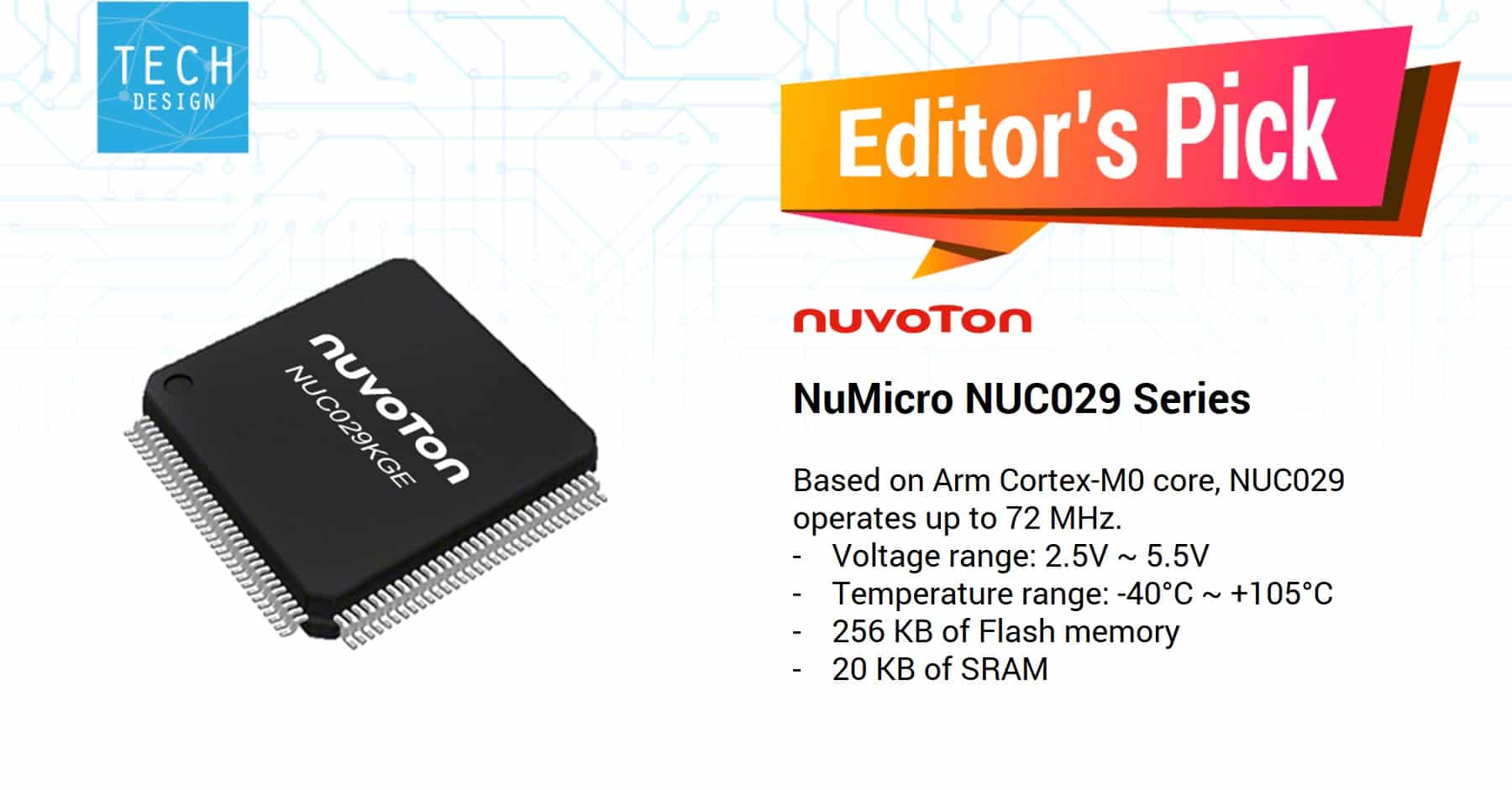 How Nuvoton NUC029 Series Can Be Applied to Industrial Control
